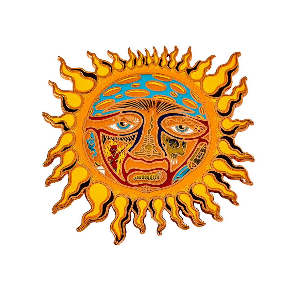 Sublime x Opie Ortiz Limited Edition Rose Gold Enamel Pin