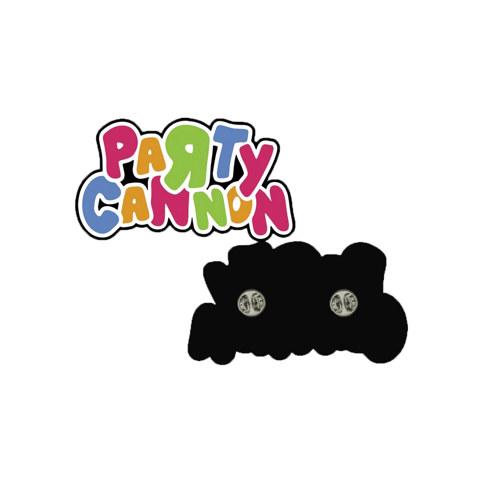 Party Cannon "Logo" Pin
