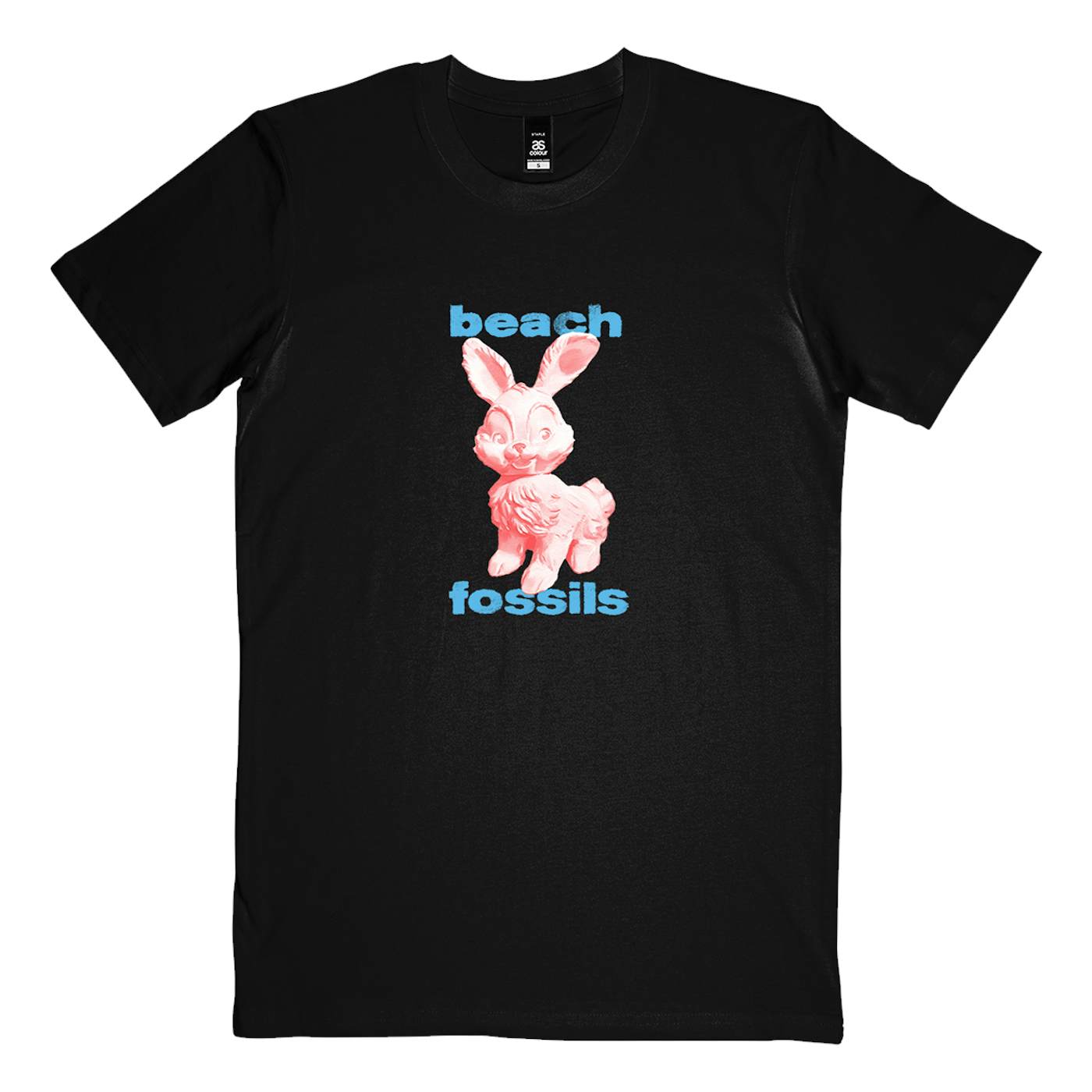 Beach Fossils "Bunny" (Black) T-Shirt