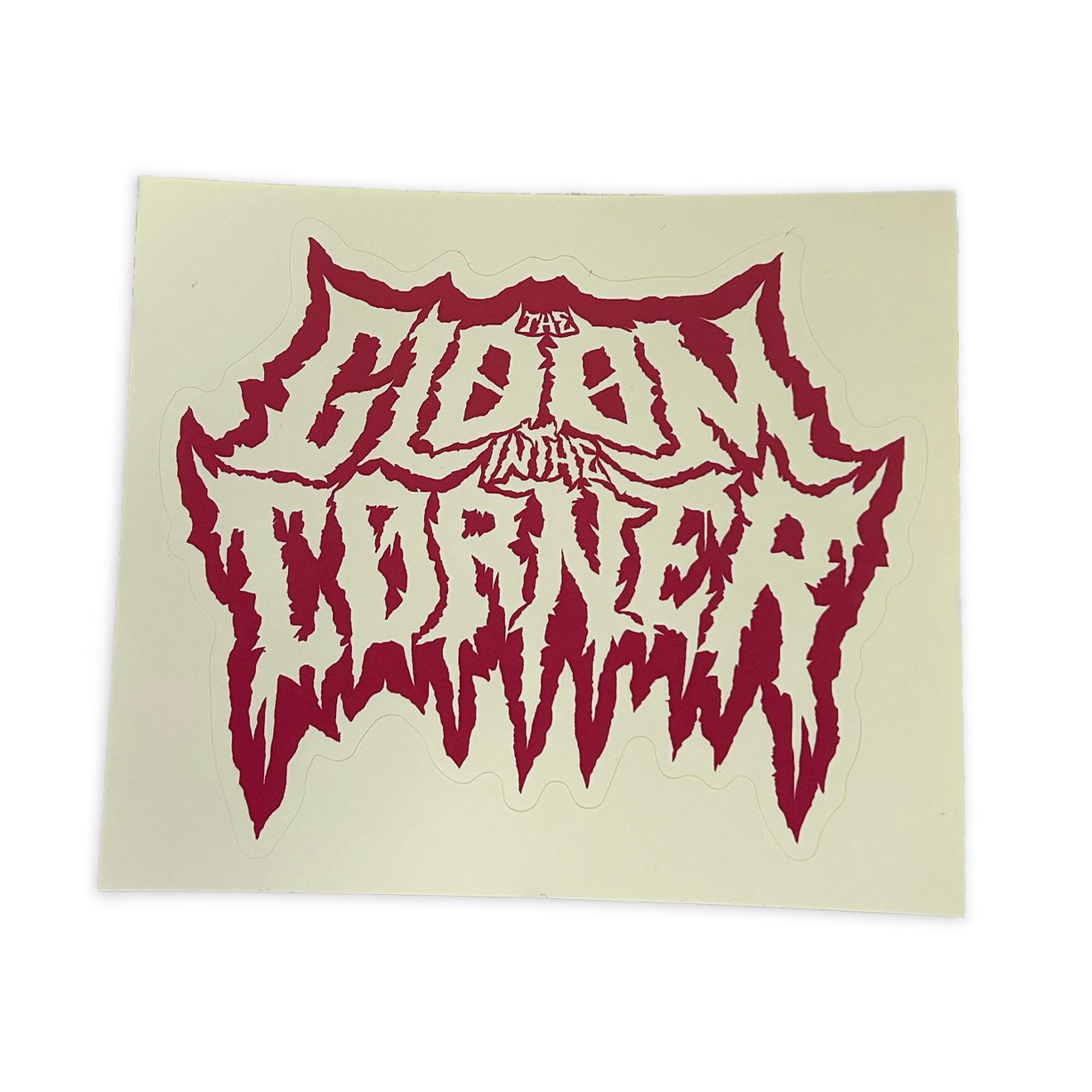 The Gloom In The Corner "Gloom Logo" Sticker