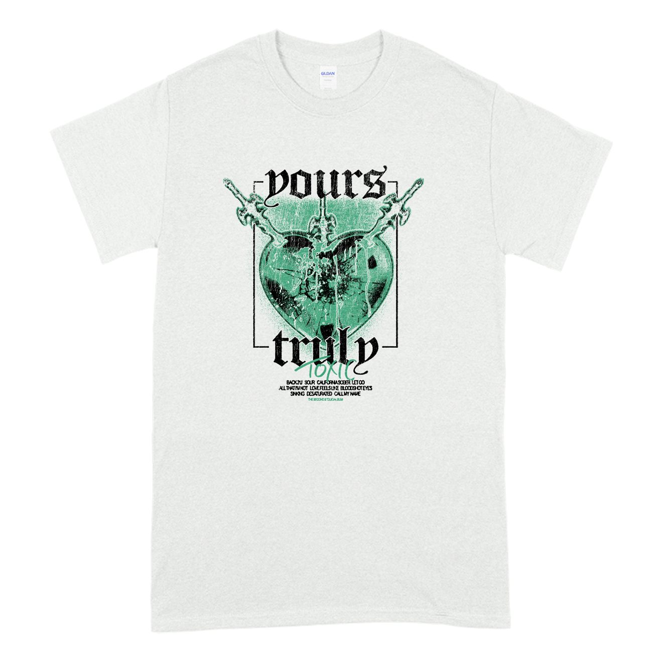 Yours Truly "Toxic Heart" T-Shirt (w/ Digital Download)