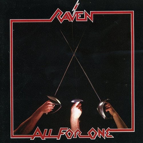Raven All For One (Marble Red & Black) Vinyl Record