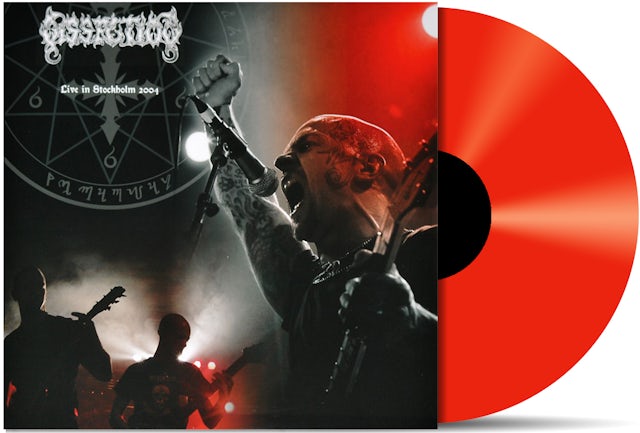 Dissection Live In Stockholm 2004 Red Vinyl Record