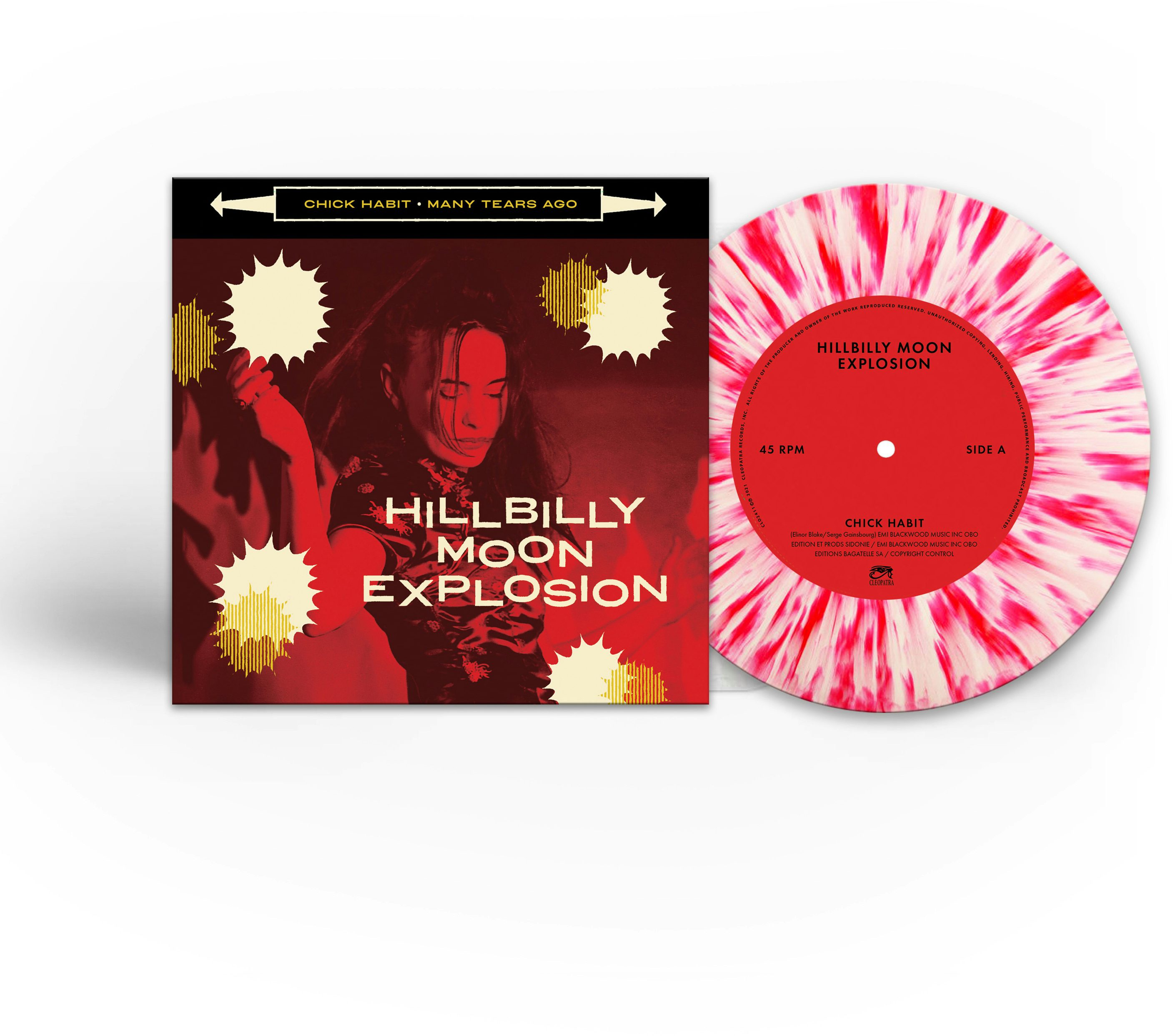 The Hillbilly Moon Explosion CHICK HABIT Vinyl Record