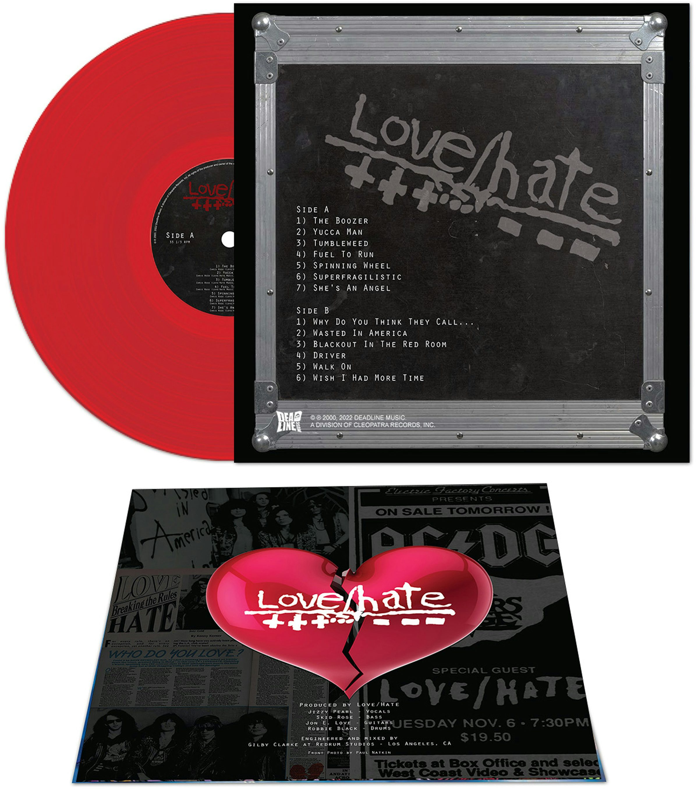 Love/Hate Shirts, Love/Hate Merch, Love/Hate Hoodies, Love/Hate Vinyl ...
