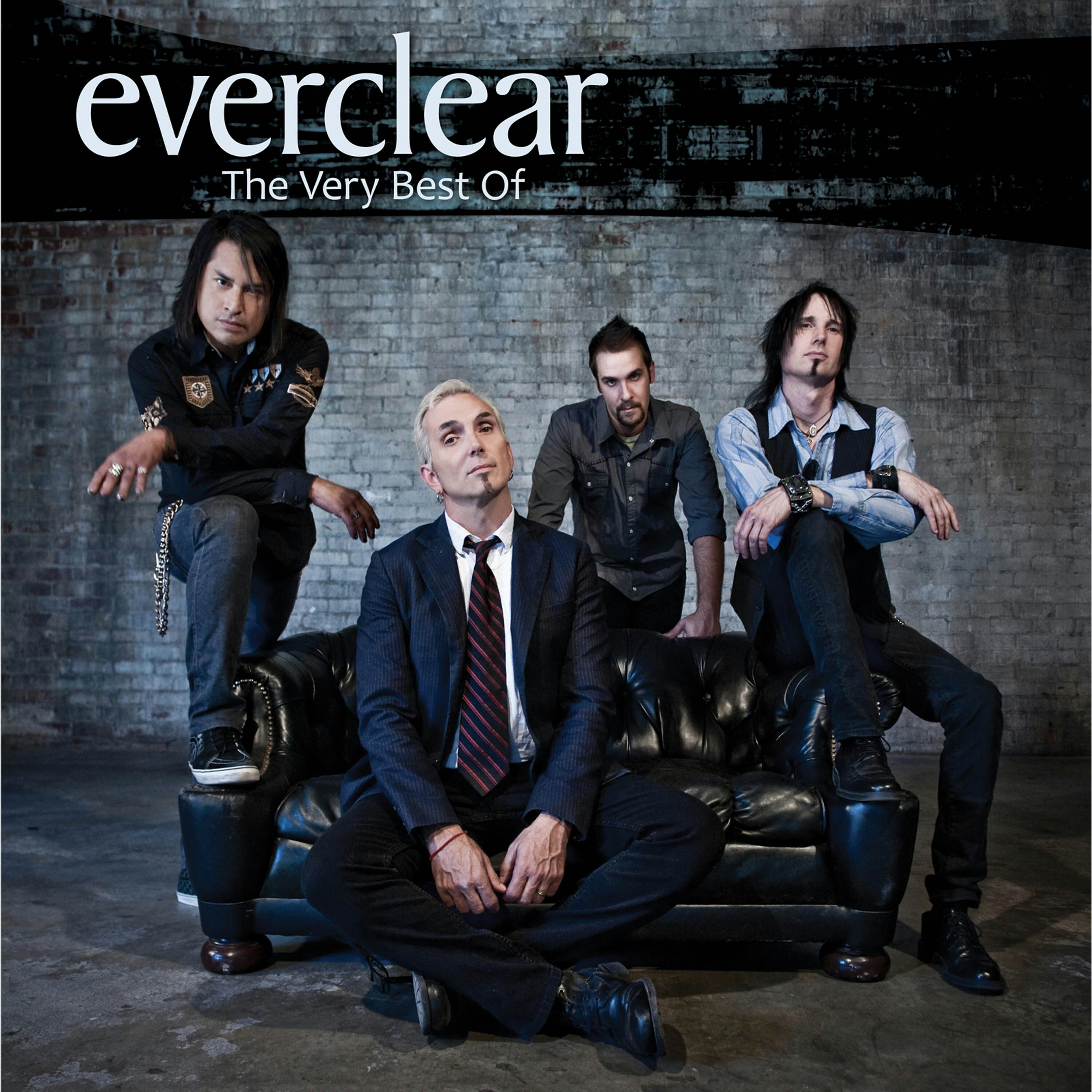 Everclear Very Best Of Yellow/Black Splatter Vinyl Record