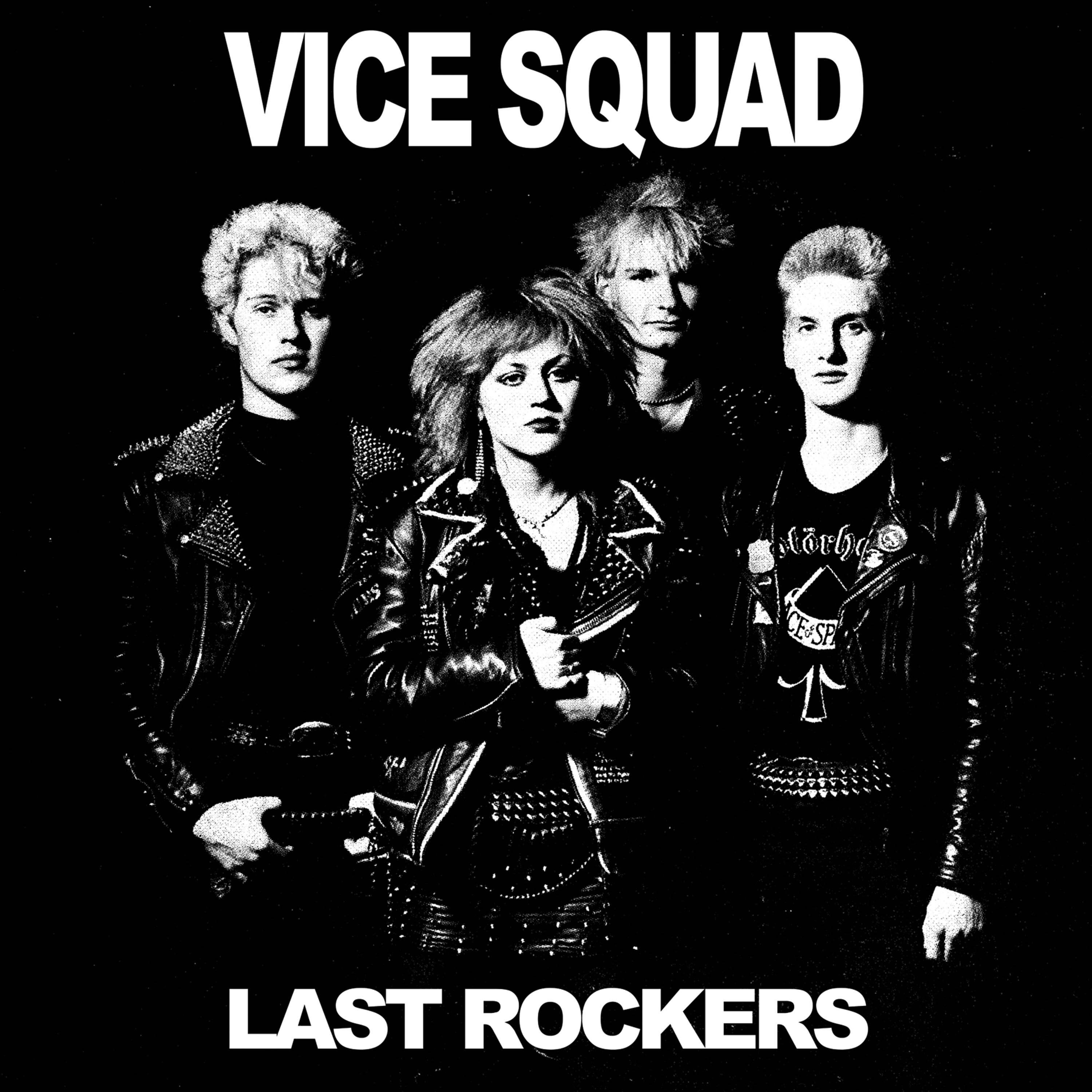 Vice Squad Last Rockers White Vinyl Record