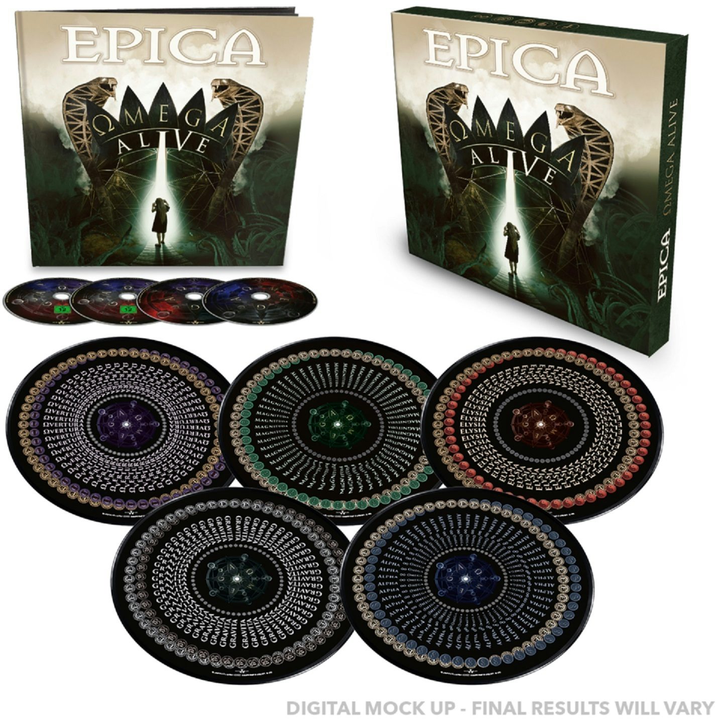 Epica Omega Alive Lp Box Set (Vinyl)