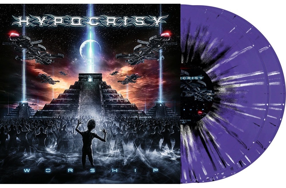 Hypocrisy Worship (Purple White & Black Splatter) Vinyl Record