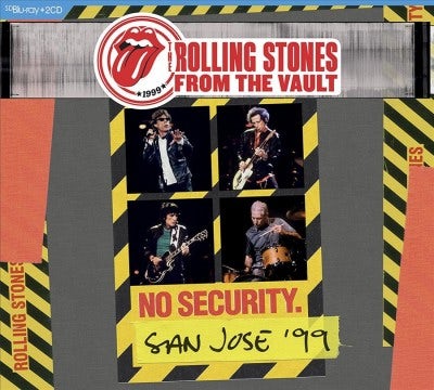 The Rolling Stones From The Vault: No Security. San Jose '99 (Blu-ray ...