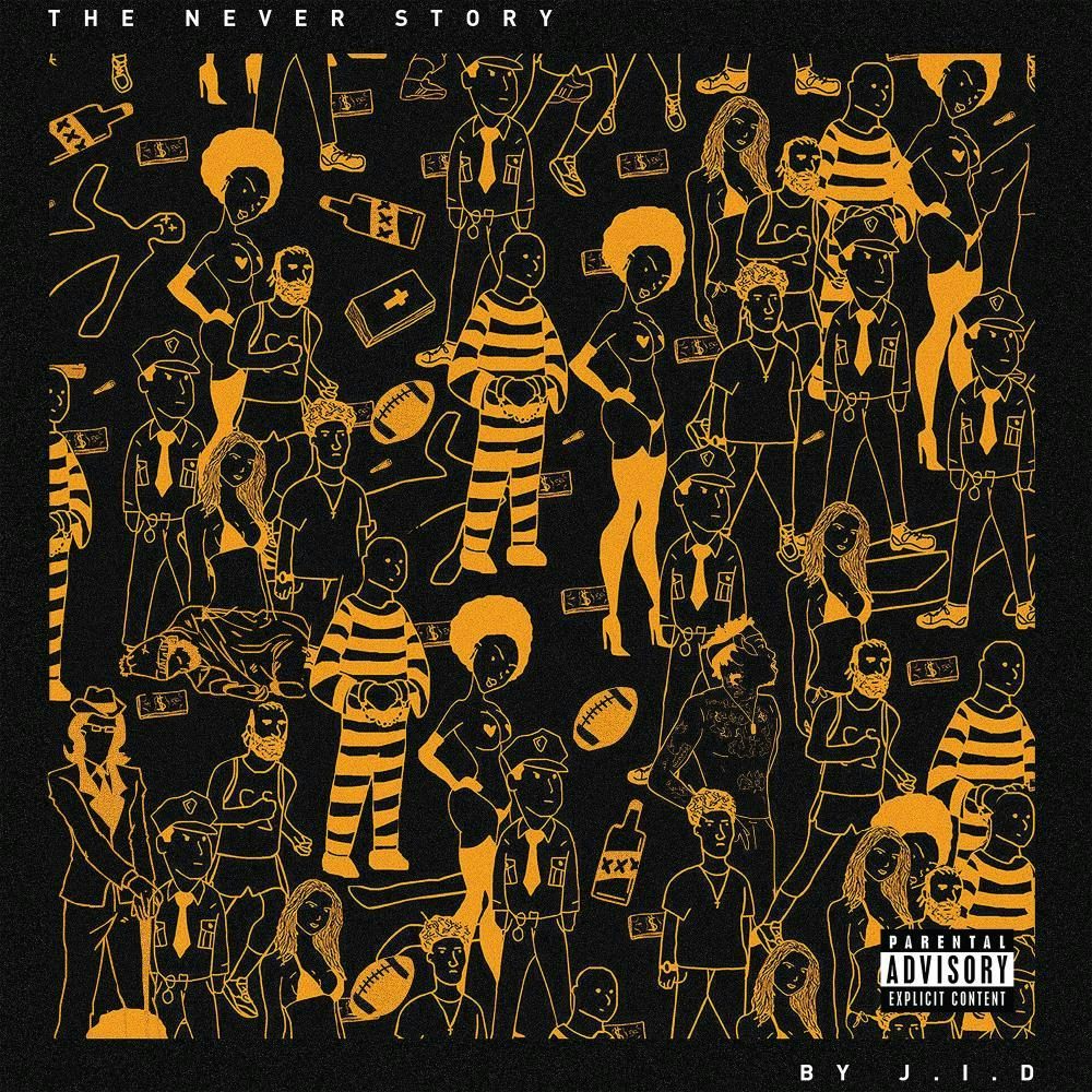 JID The Never Story (LP) Vinyl Record