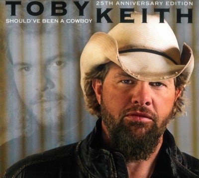 Toby Keith Should've Been A Cowboy (LP)(25th Anniversary Edition) Vinyl ...