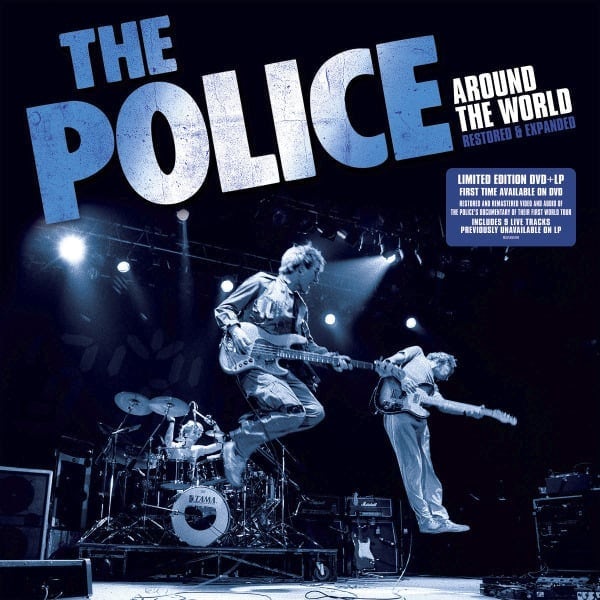 The Police Around The World (Restored & Expanded) (Blue LP/DVD) Vinyl ...