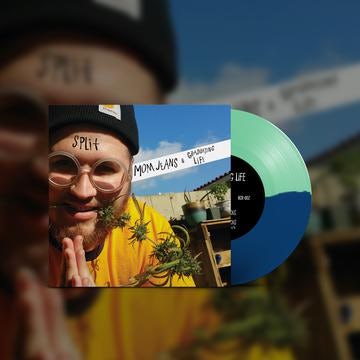 Mom Jeans. / Graduating Life Split 7 Vinyl Record