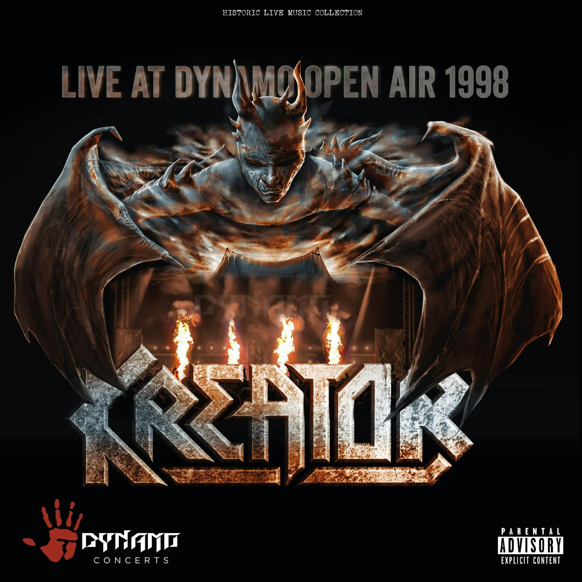 Kreator Live At Dynamo Open Air 1998 Vinyl Record
