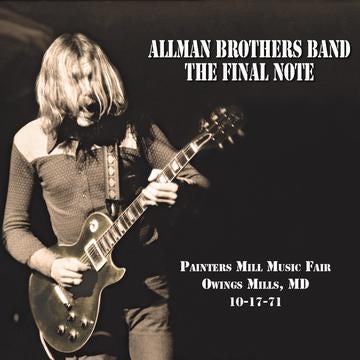 Allman Brothers Band RSD The Final Note Vinyl Record