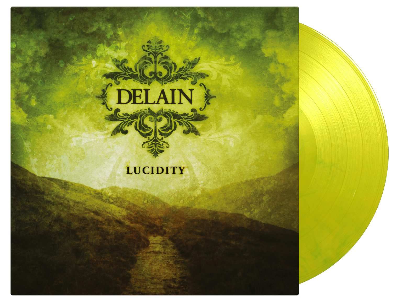 Delain Lucidity Ltd Ed Yellow & Transparent G Vinyl Record