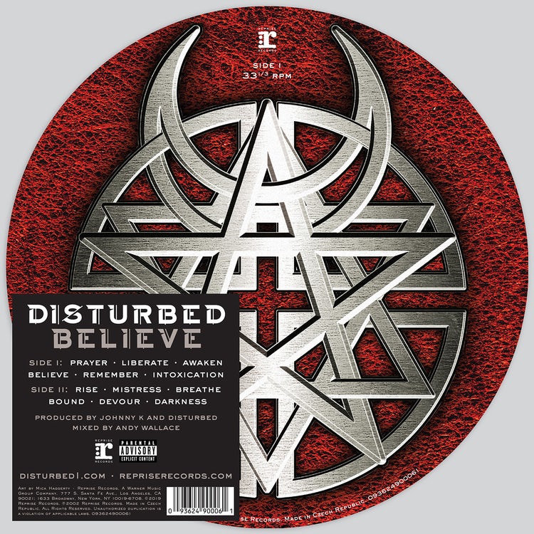 Disturbed Believe Vinyl Record