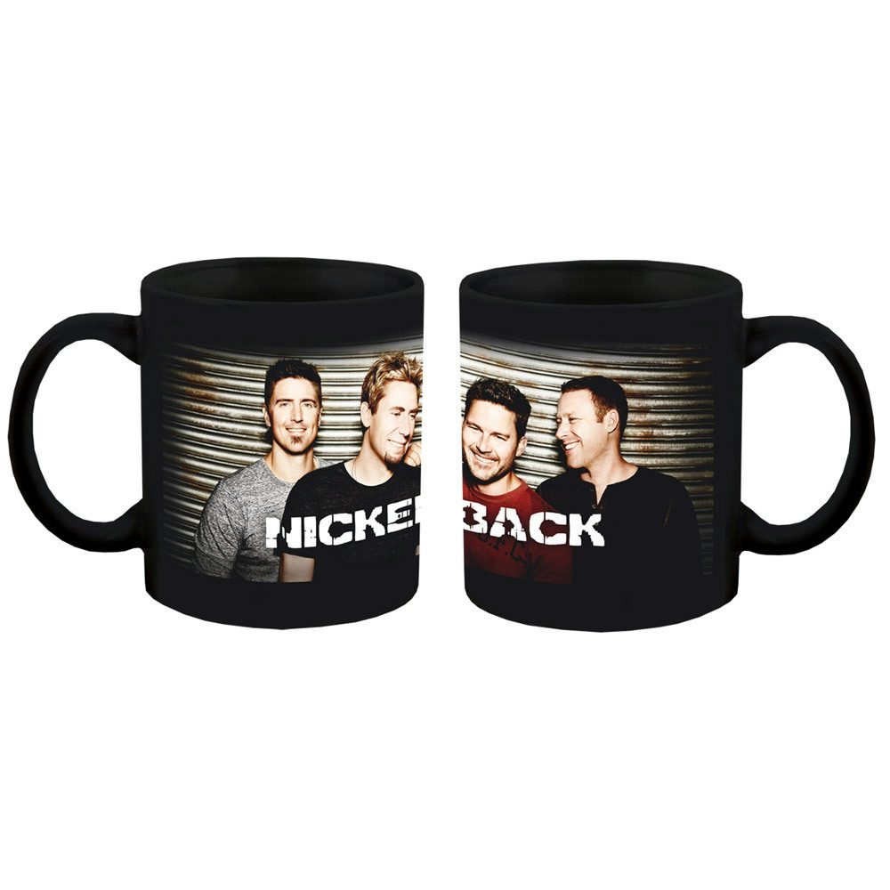 Nickelback Smiling Photo Mug