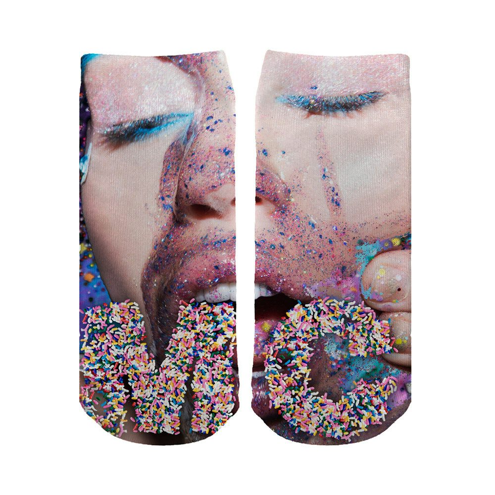 Miley Cyrus Sprinkle Socks