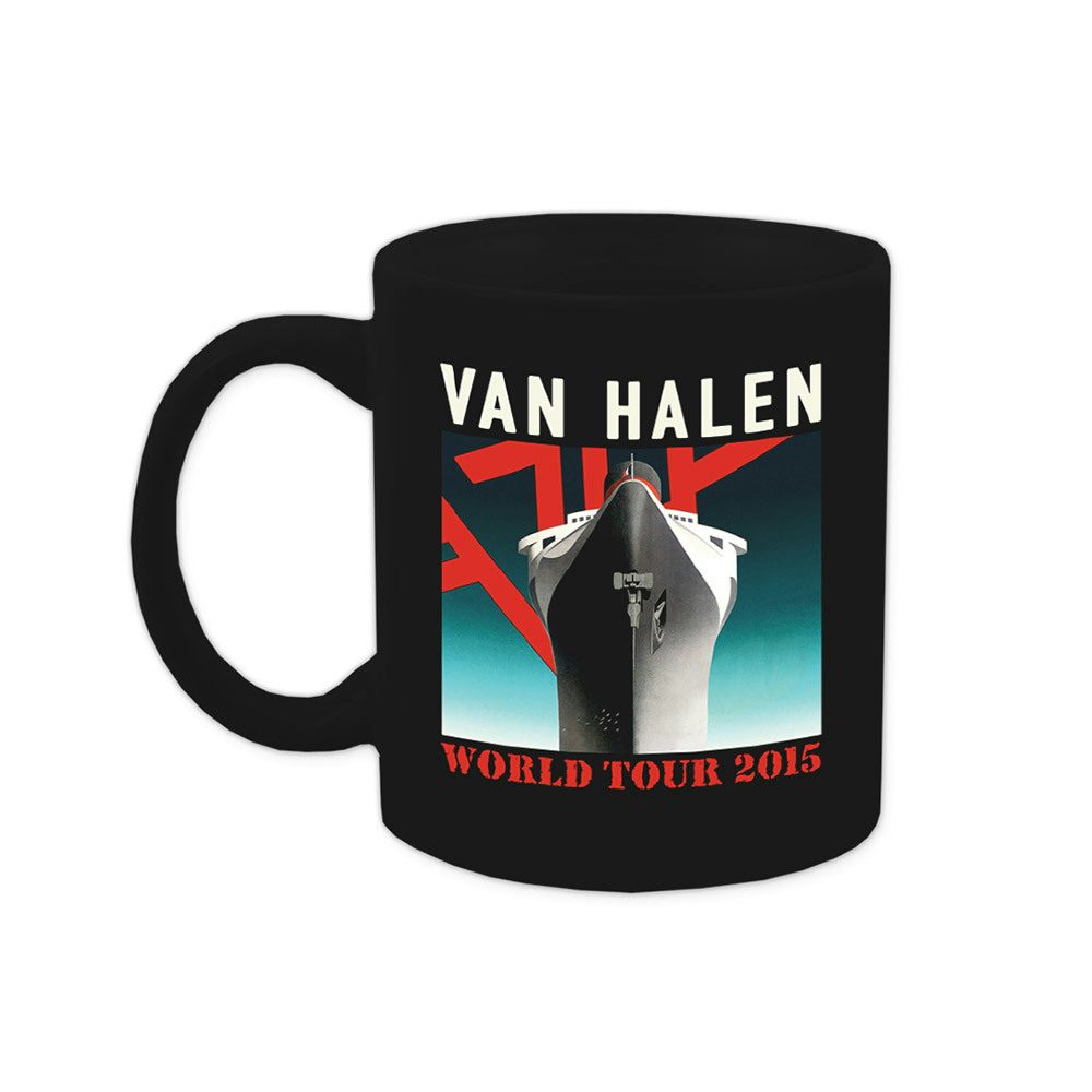 Van Halen World Tour 2015 Ship Mug
