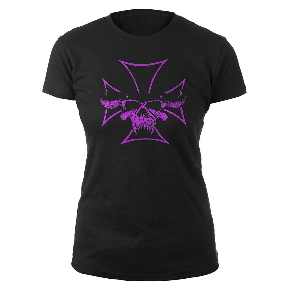 Danzig Iron Cross Skull Jr's Tee