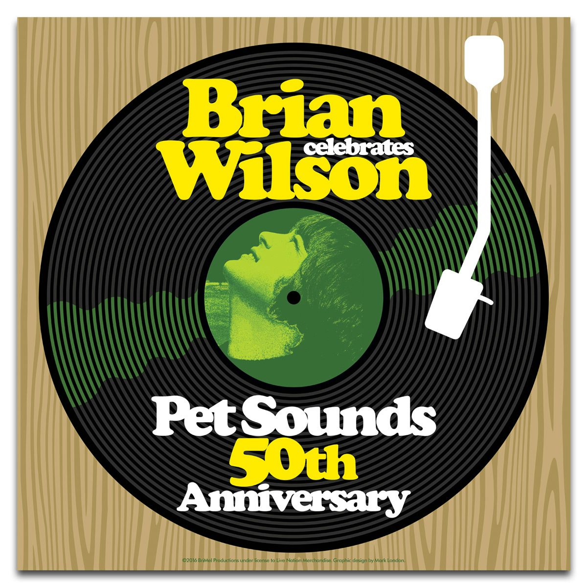 Brian Wilson 50th Anniversary Poster