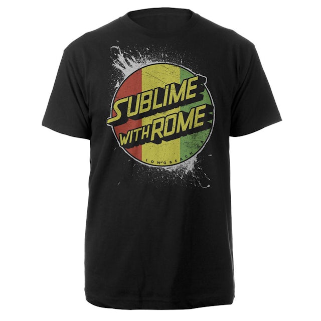 Sublime With Rome Rasta Circle Logo Tee