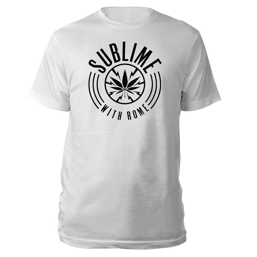 Sublime With Rome Pot Leaf Logo Tee