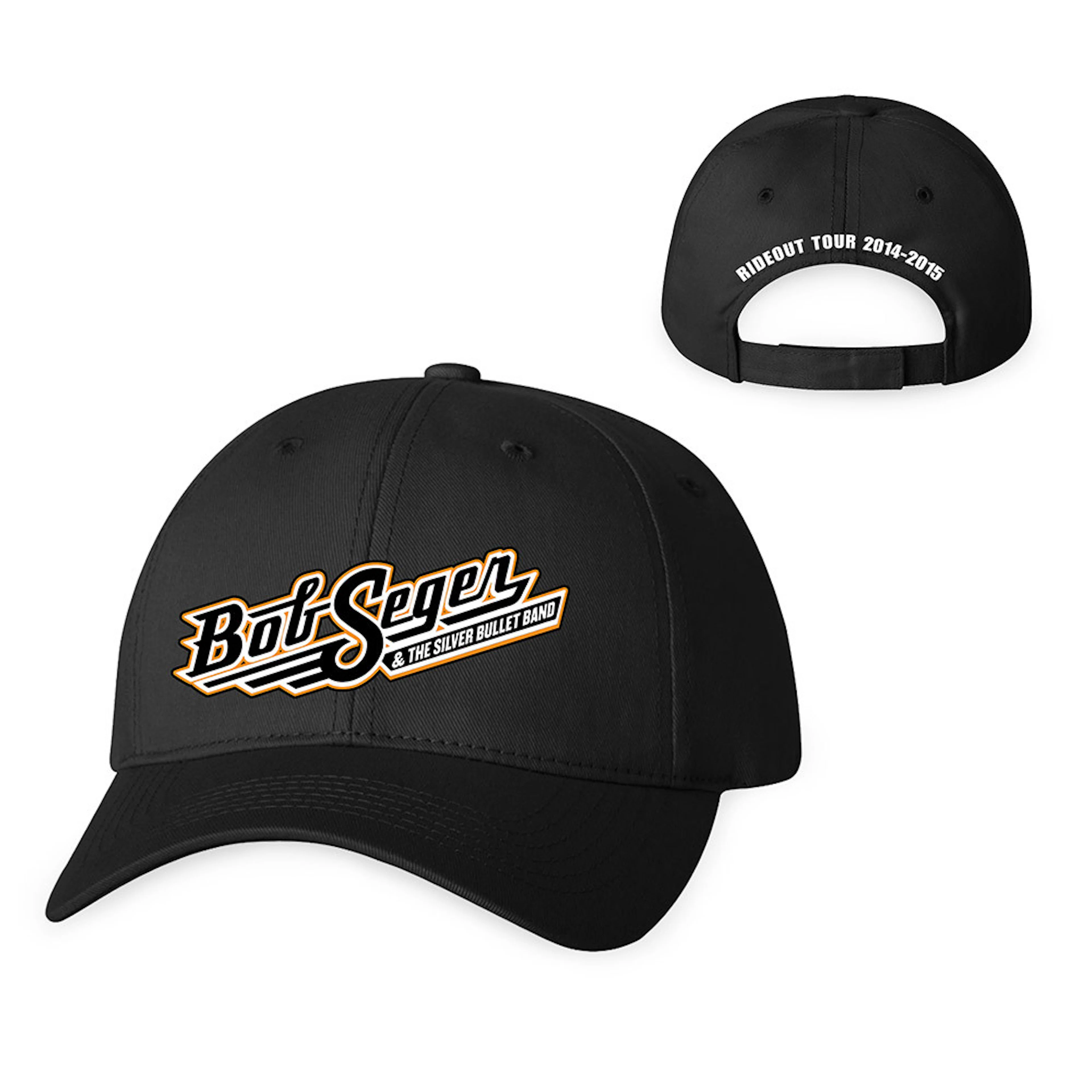 Bob Seger & The Silver Bullet Band and the Sliver Bullet Band Hat