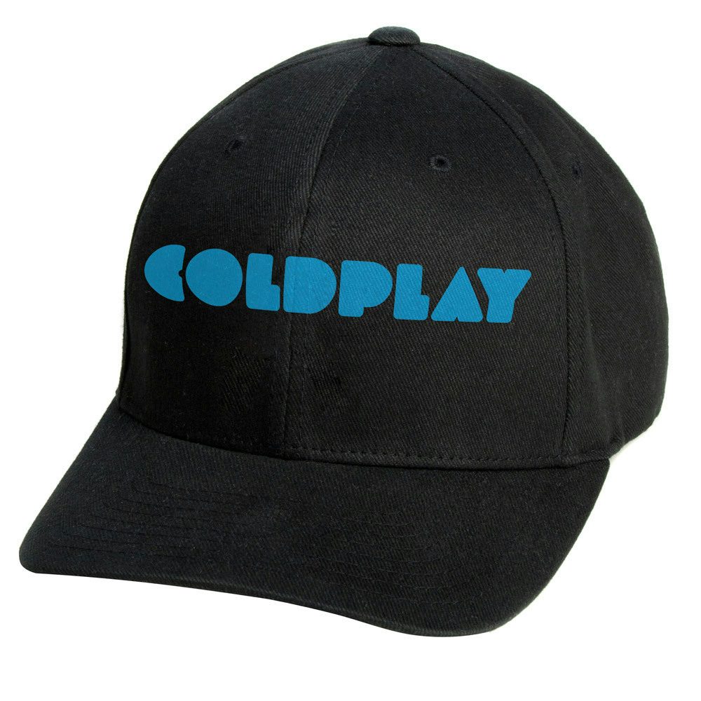 Coldplay Black Logo Cap