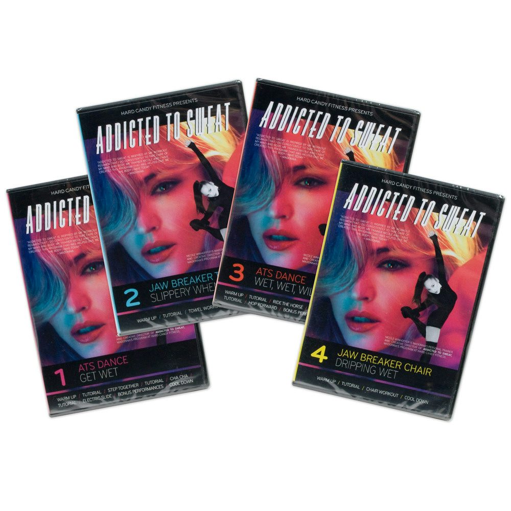 Madonna Addicted To Sweat 4 Disc Collection