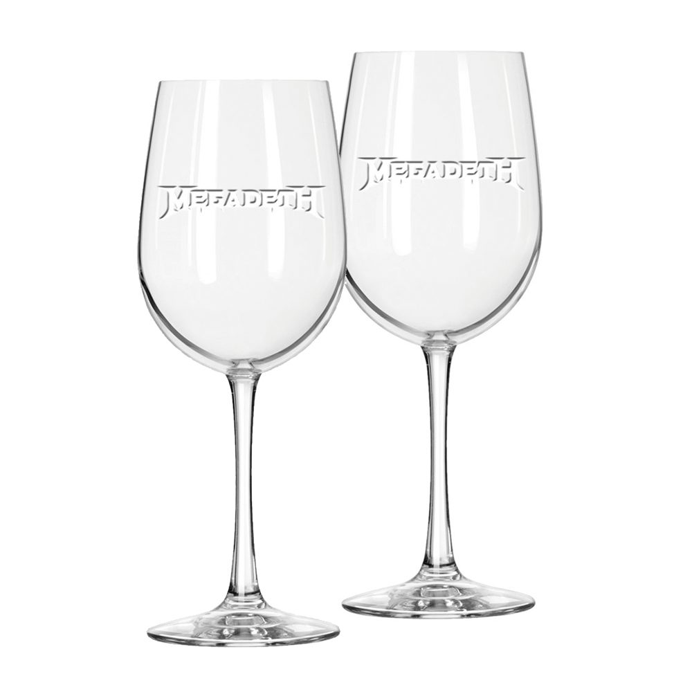 Megadeth 8363 Wine Glass Set