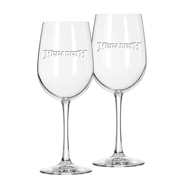 Megadeth 8363 Wine Glass Set