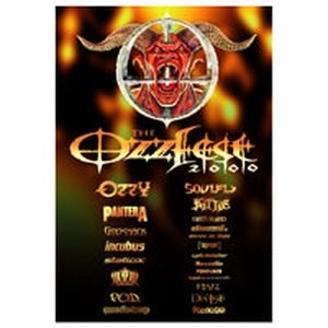 Ozzy Osbourne Ozzfest 2000 Poster