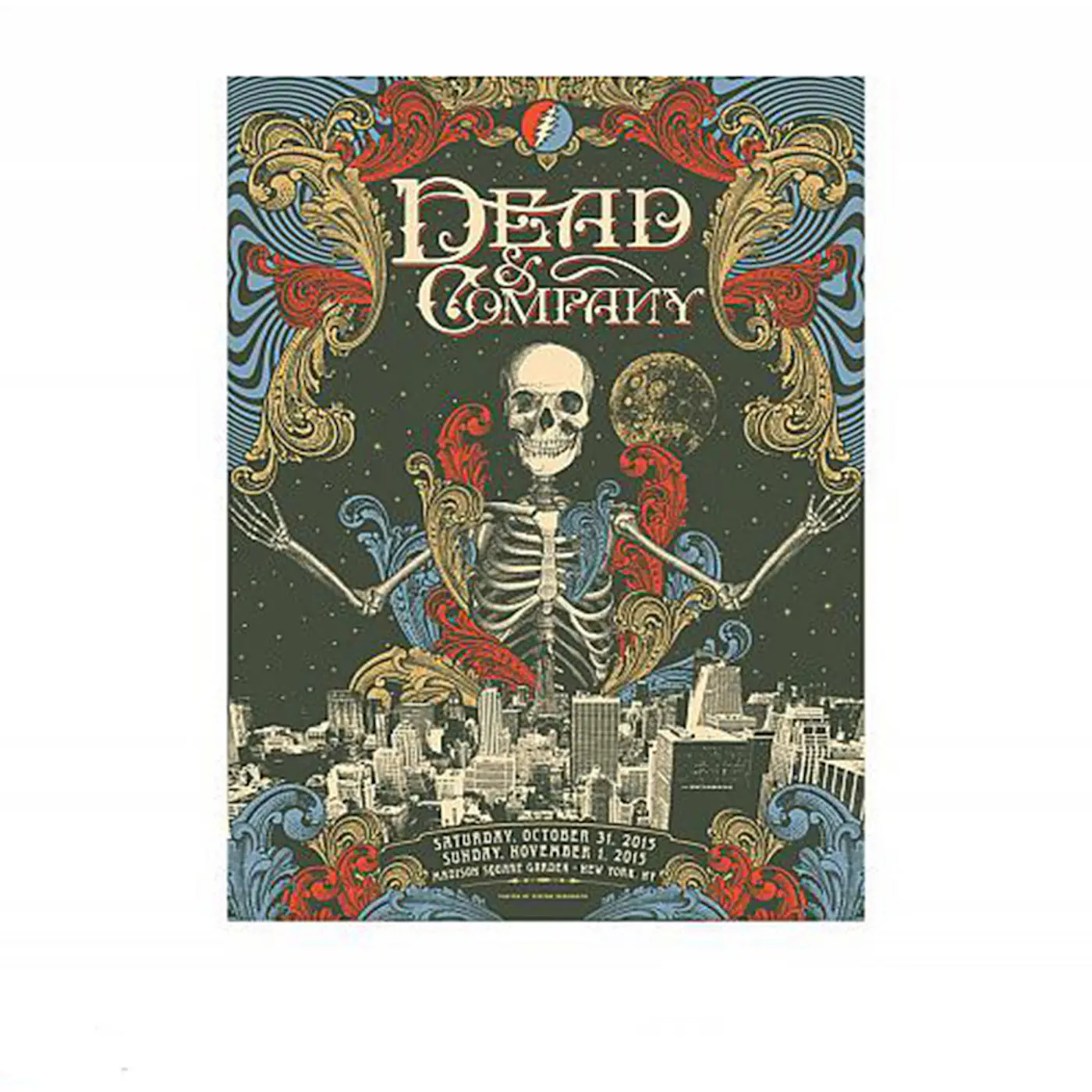Dead & Company Madison Square Garden, New York Exclusive Event Poster