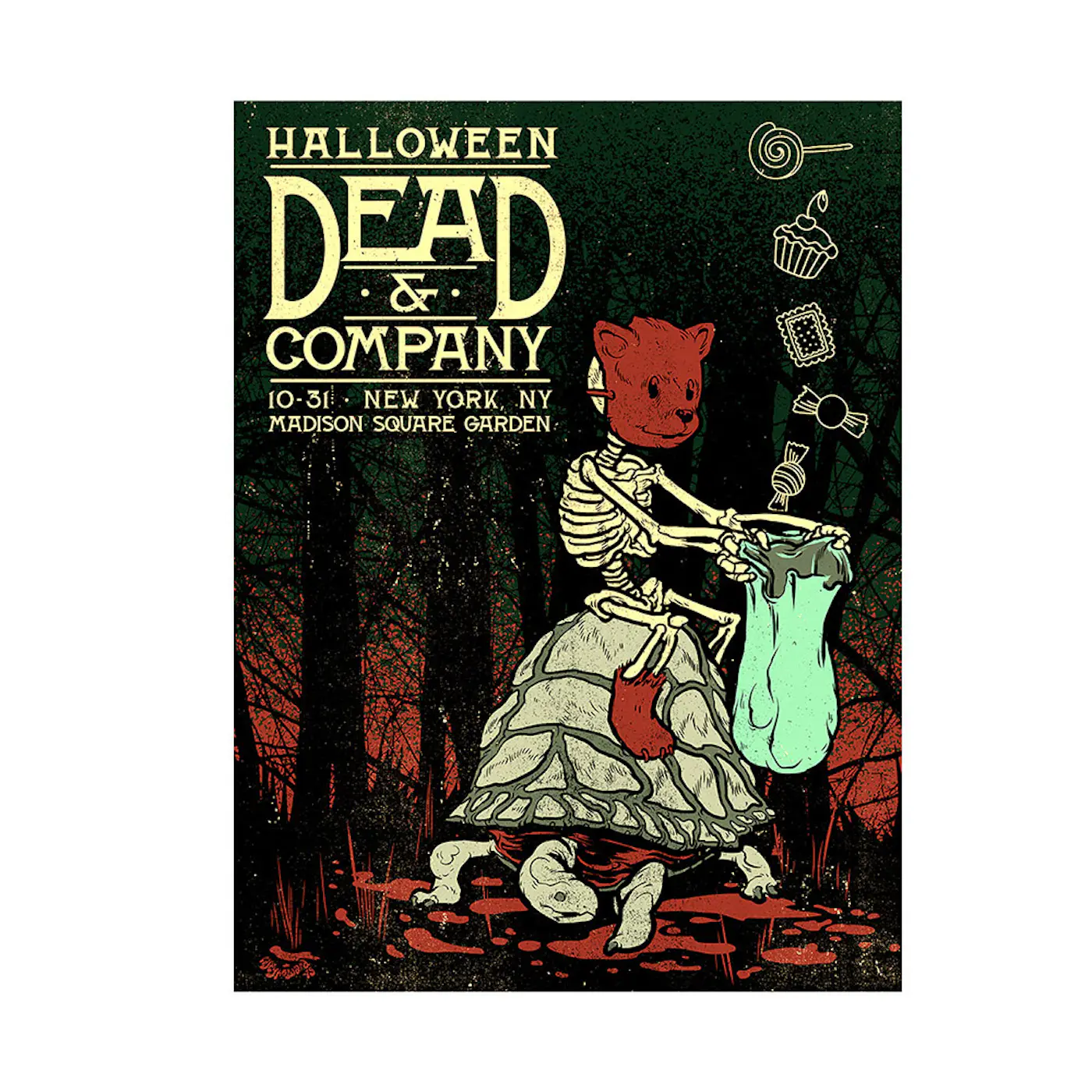 Dead & Company Madison Square Garden, New York Exclusive Halloween ...