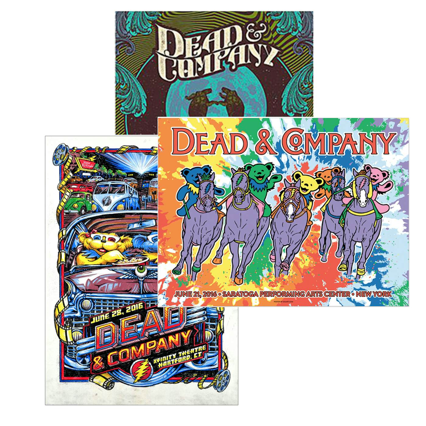 Dead & Company Exclusive Event Posters Bundle!
