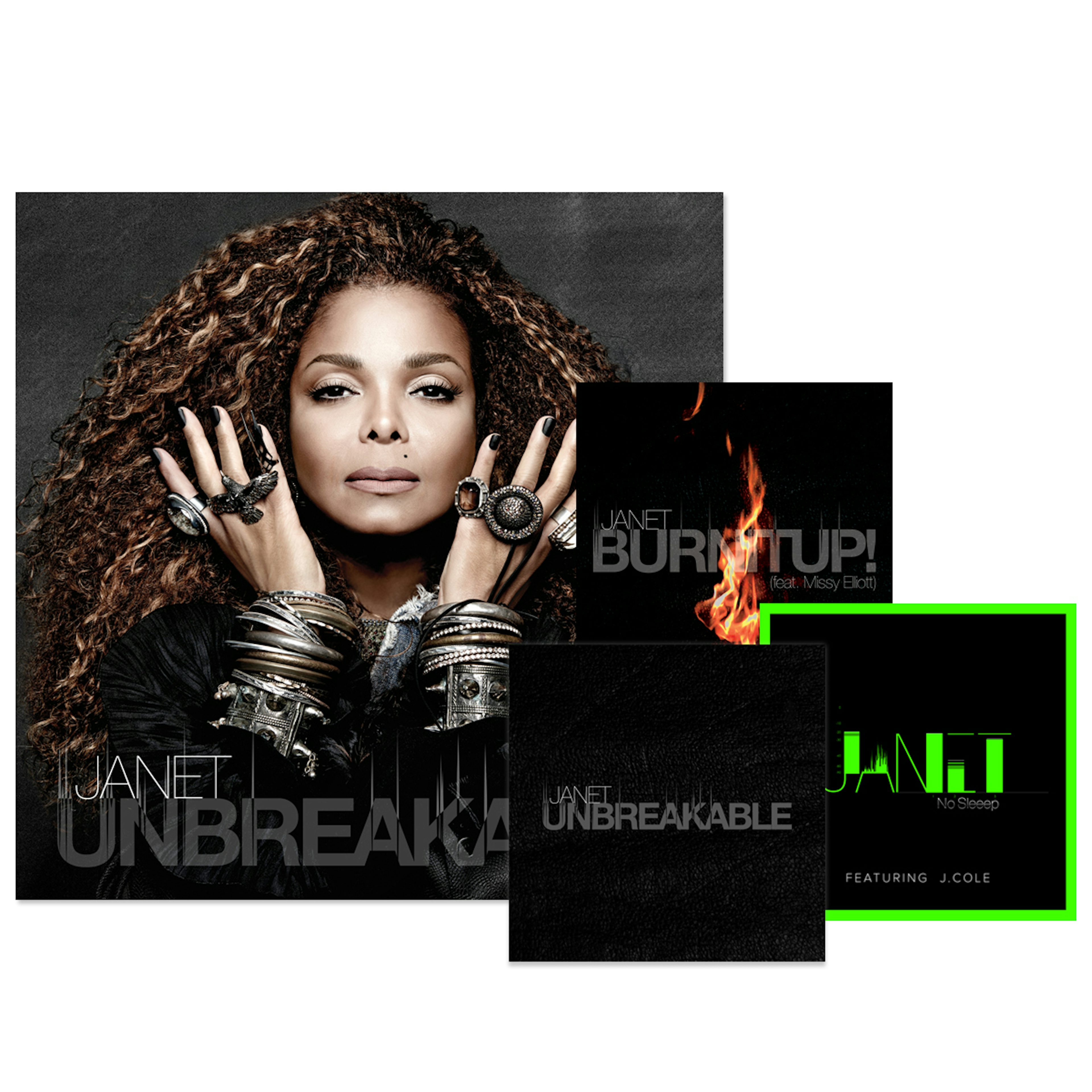 Janet Jackson CD + 3 Instant Downloads
