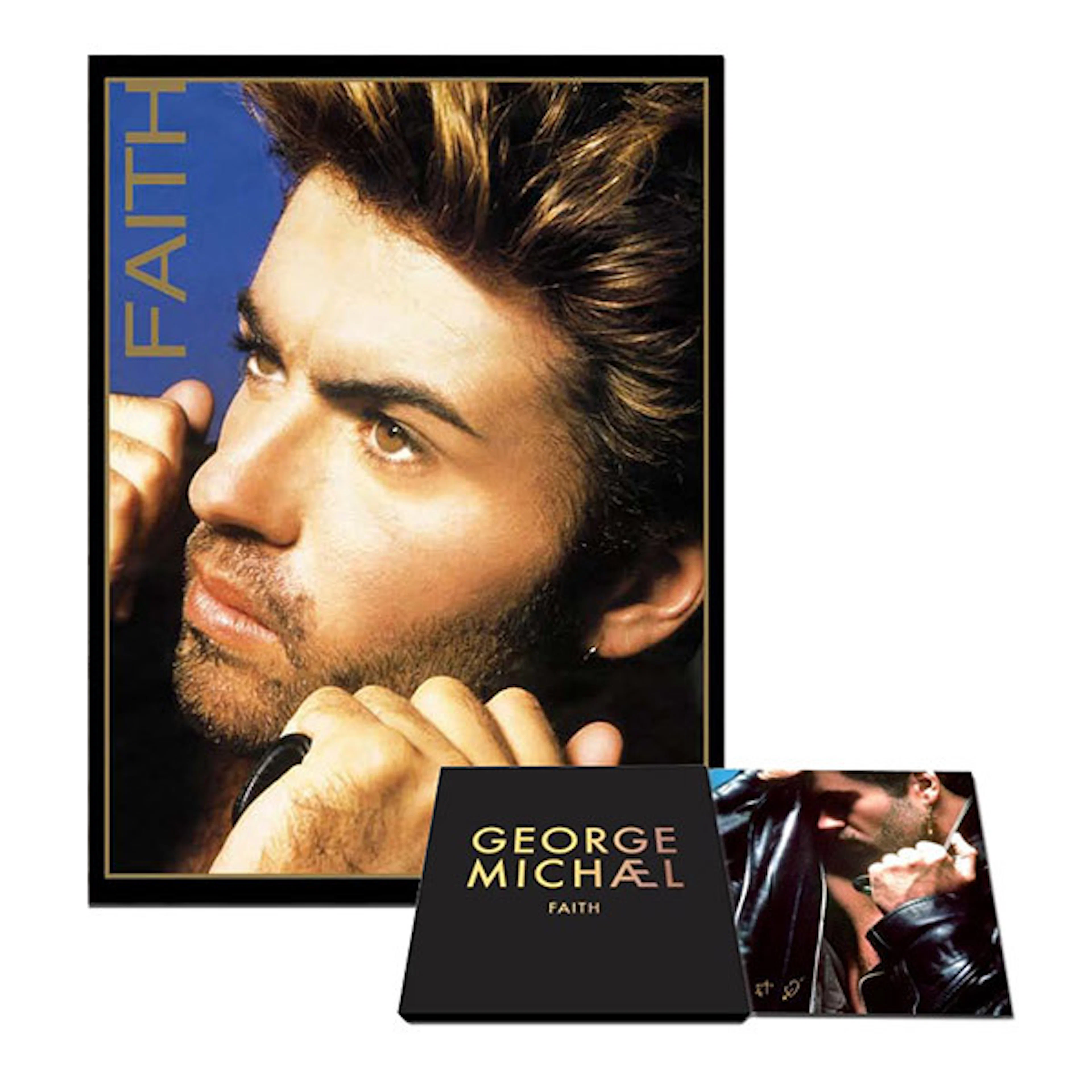 George Michael Faith Special Edition Album & Lithograph Bundle