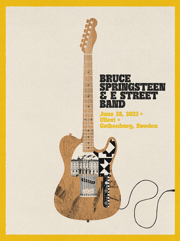 Gothenburg June 28th Bruce Springsteen and the E-Street Band World Tour ...