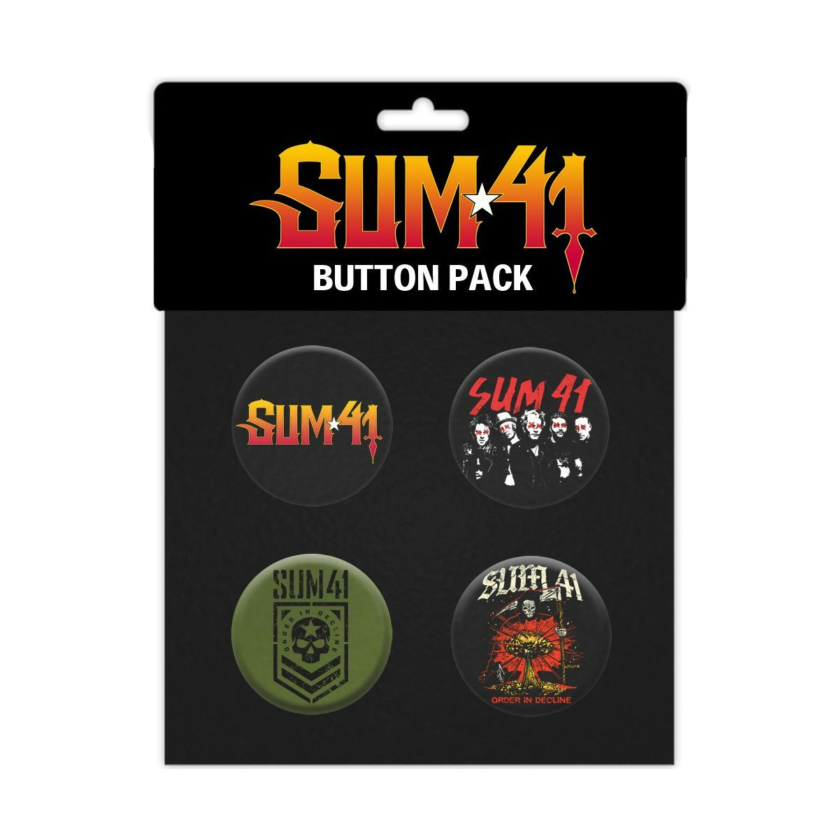 Sum 41 Button Pack