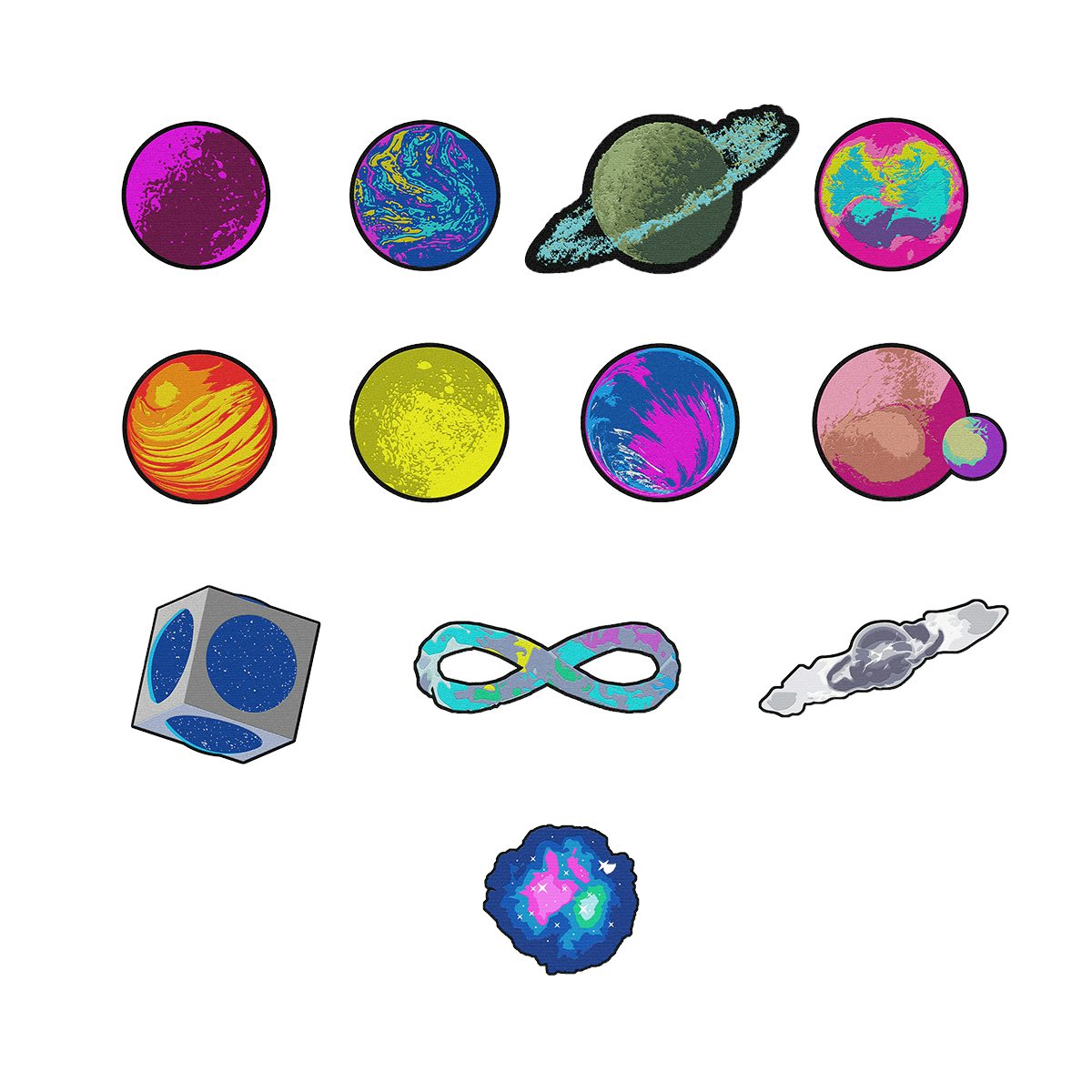 Coldplay MUSIC OF THE SPHERES - PATCH