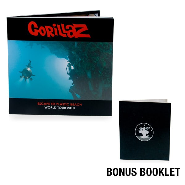 Gorillaz Plastic Beach World Tour Program + Special Bonus Booklet