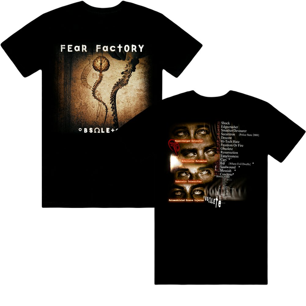 Fear Factory Obsolete Anniversary Tee