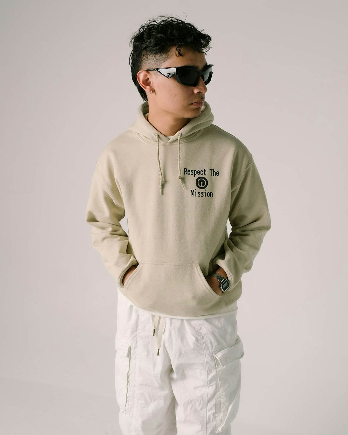 Lecrae Respect The Mission Tan Hoodie