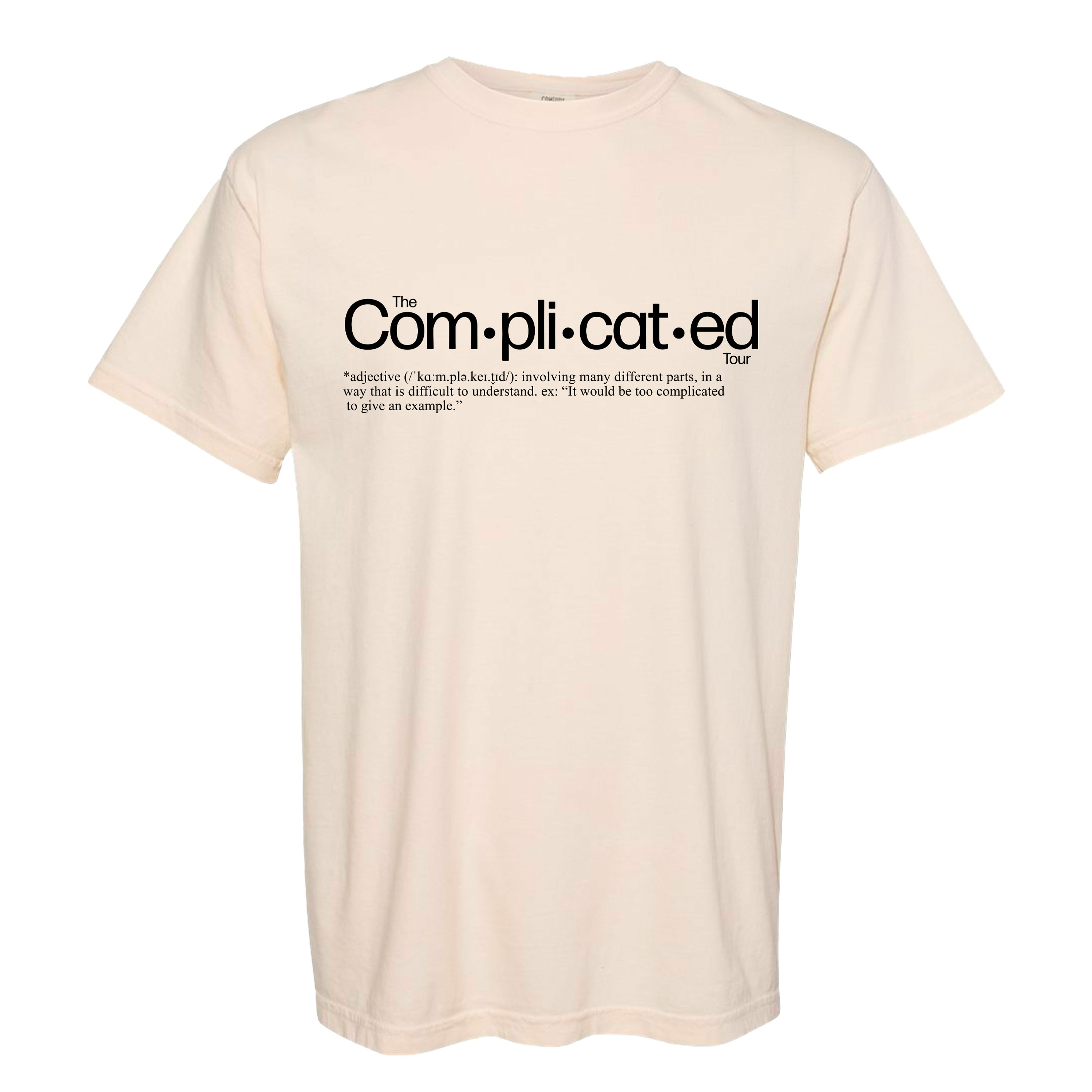 Joshua Bassett Complicated Definition Tee