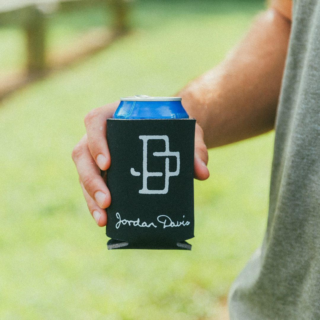 Jordan Davis JD Monogram Koozie