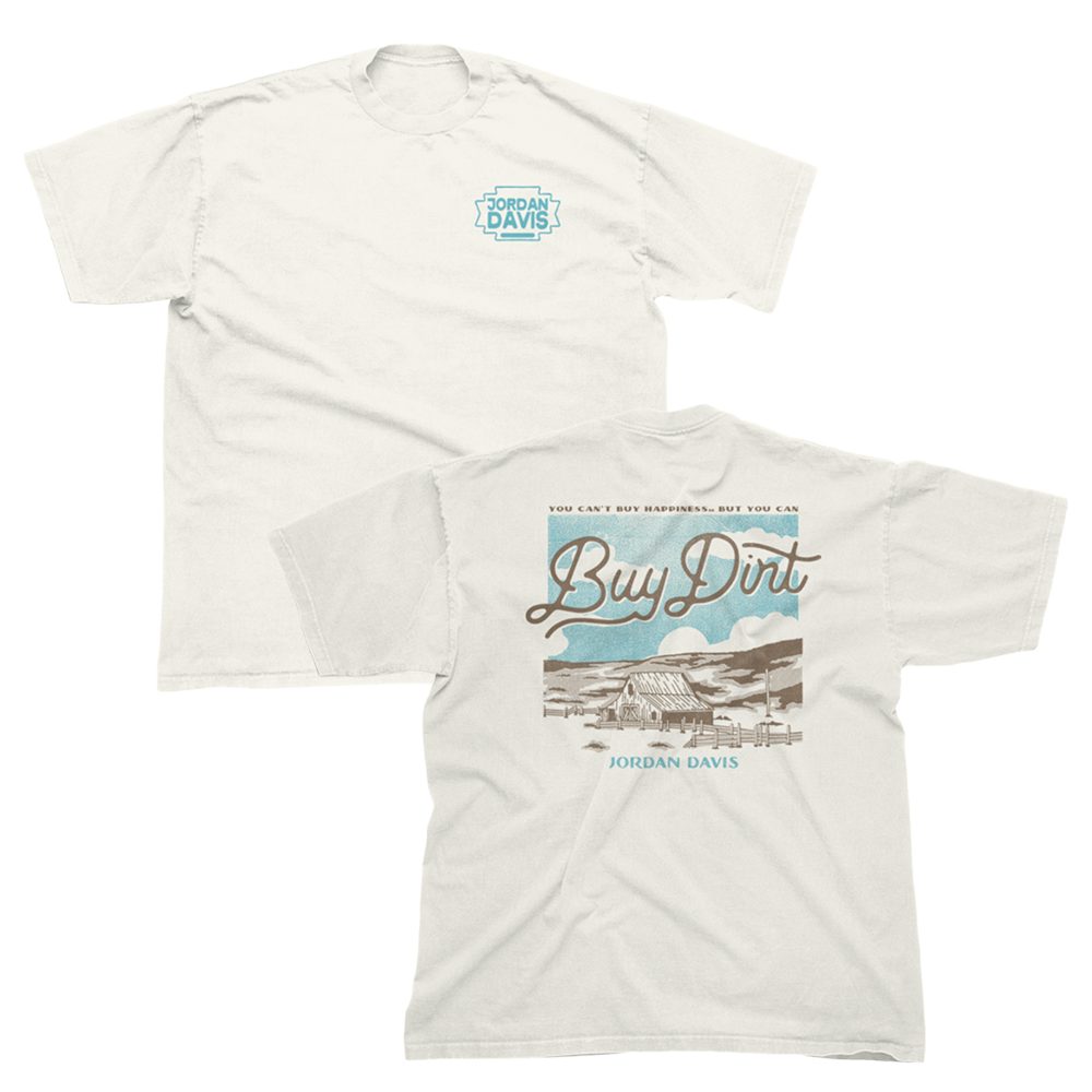 Jordan Davis Ivory Buy Dirt Scenic Tee