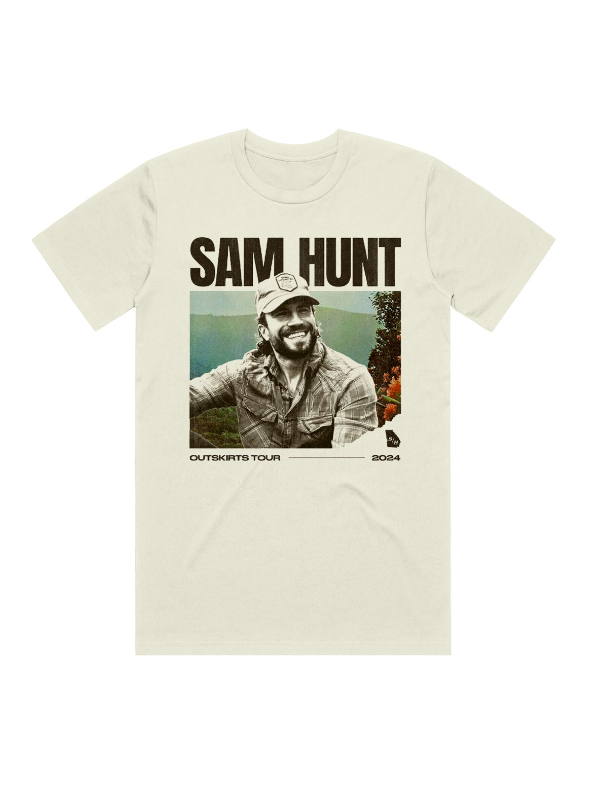 Sam Hunt Outskirts 2024 Tour Tee
